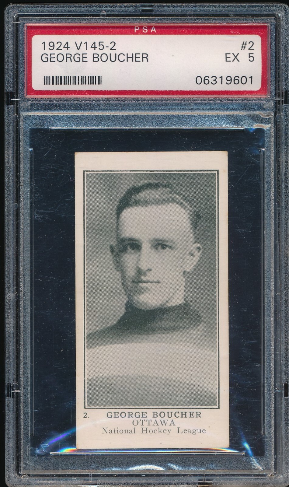 1924 V145-2 GEORGE BOUCHER PSA 5 HIGHEST GRADED MORE HIGH GRADE VINTAGE ...