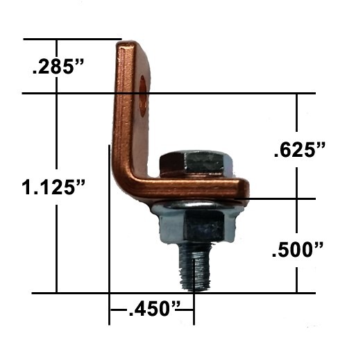 Odyssey Battery Universal Terminal Brackets Fits PC545 PC680 PC925 ...