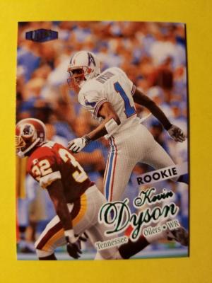 KEVIN DYSON - RC ROOKIE #424 TENNESSEE OILERS - UTAH UTES - 1998 ULTRA ...