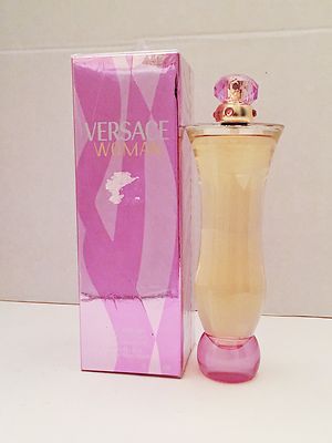 VERSACE WOMAN PERFUMED BODY MIST SPRAY 3.4 OZ/100 ML NIB SEALED RARE ...