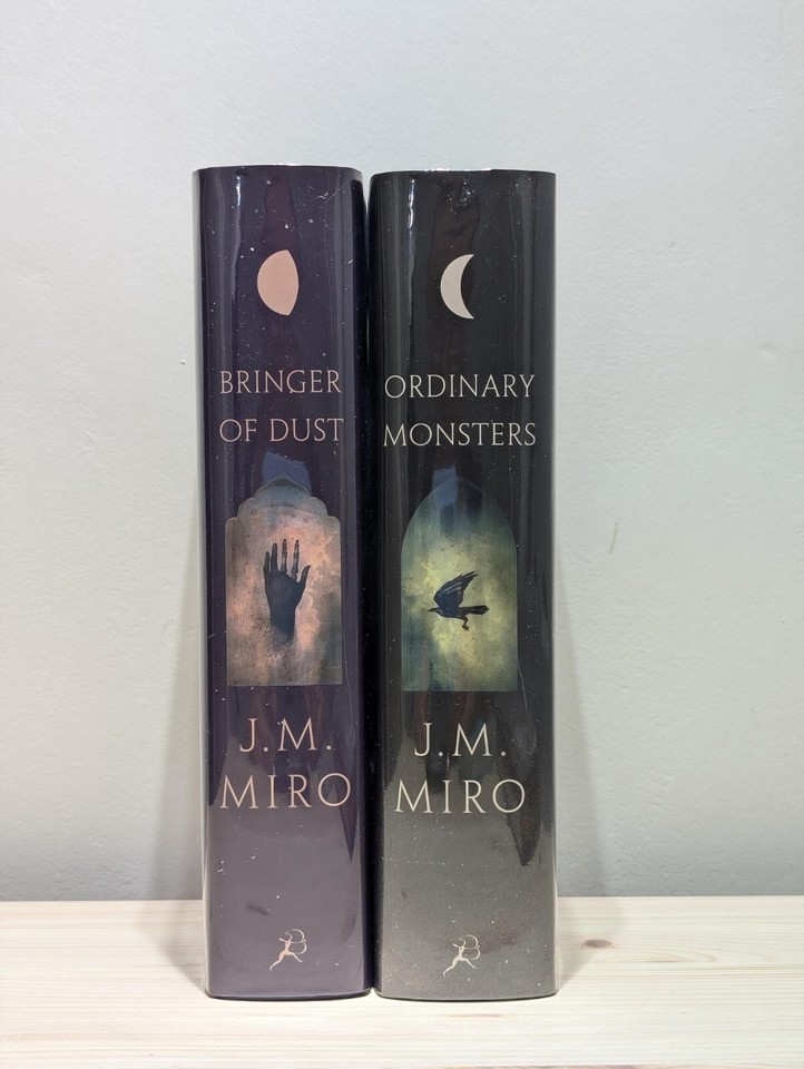 Signed-Numbered-First Edition-Ordinary Monsters; Bringer of Dust by J.M ...