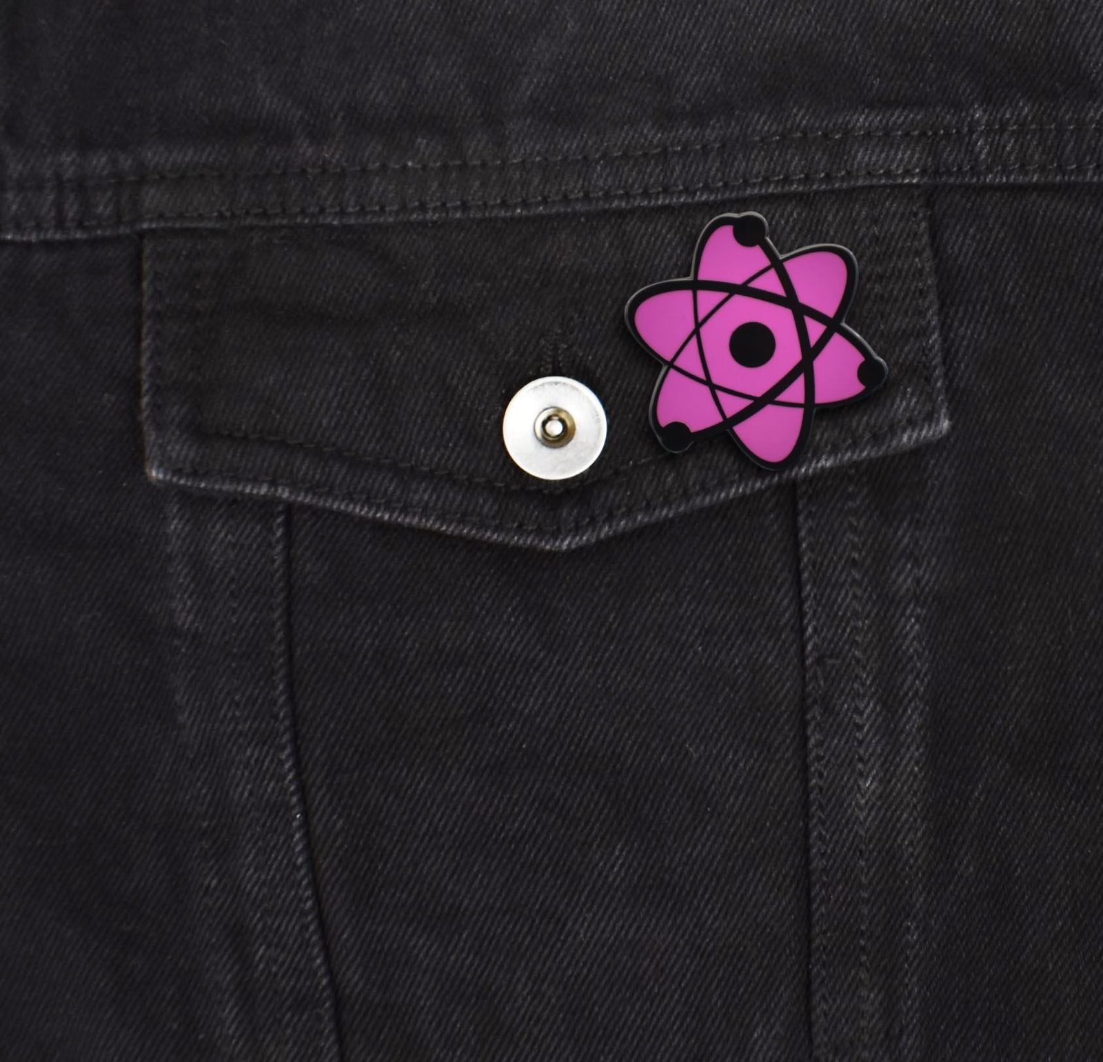 Atomic Symbol Hard Enamel Lapel Pin | eBay