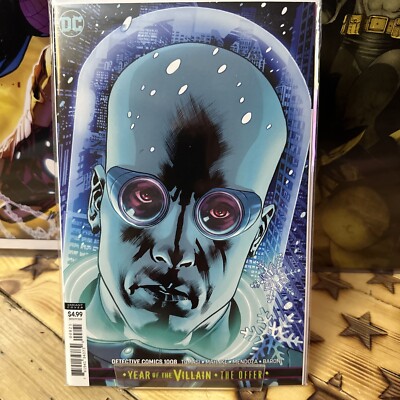 DETECTIVE COMICS #1008 BRAIN HITCH VARIANT MR FREEZE BATMAN | eBay