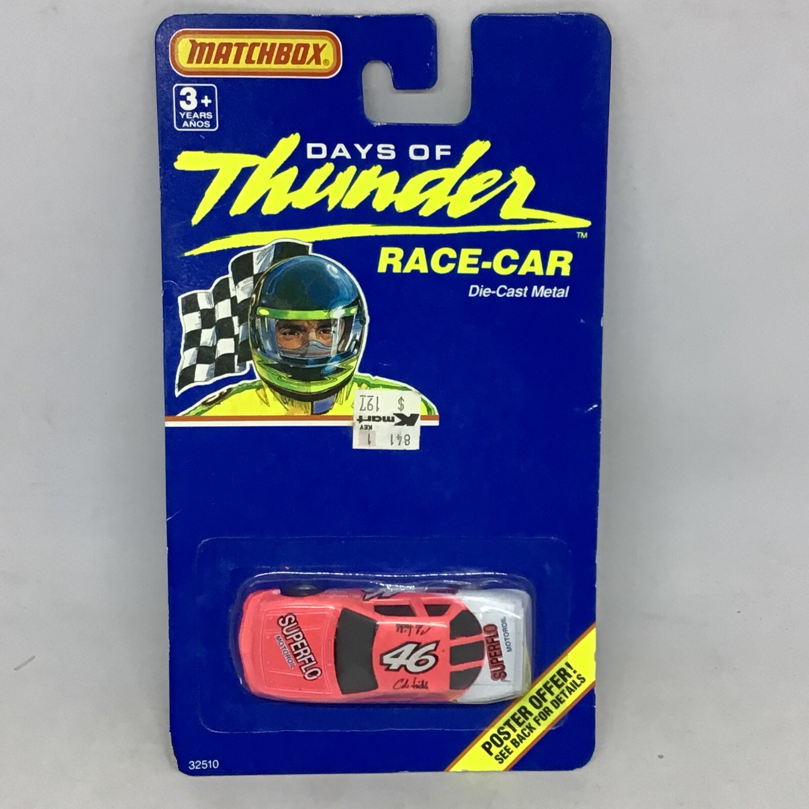 Matchbox 1990 MB54G DAYS OF THUNDER #46 COLE TRICKLE SUPERFLO BUICK ...
