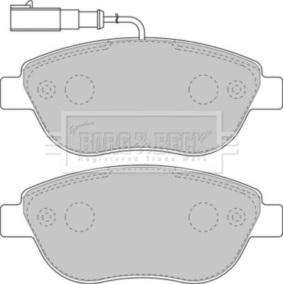 Brake Pads Front FOR FIAT STILO 100bhp 1.9 05->08 192 192 A9.000 Diesel ...