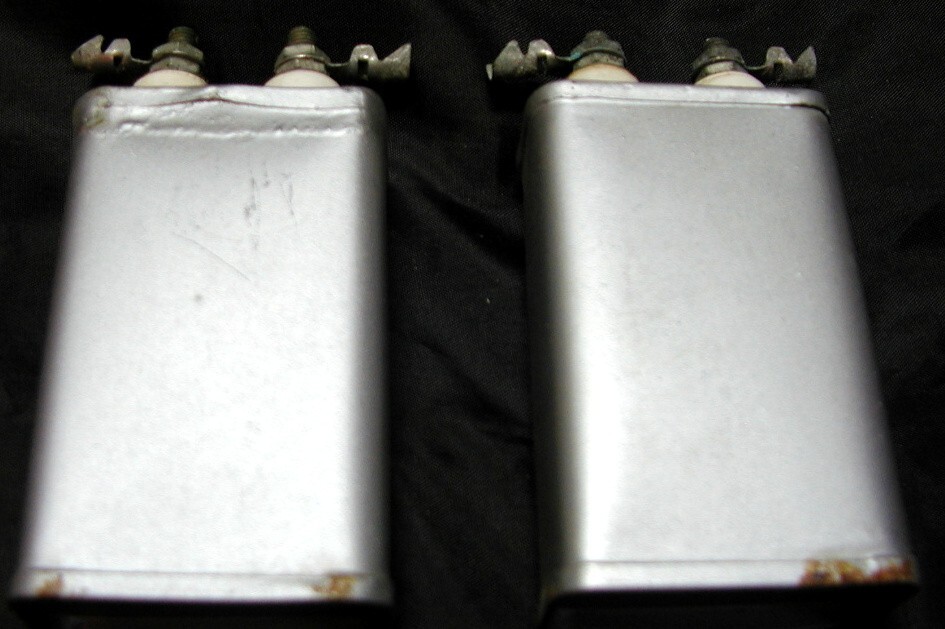 VINTAGE Micamold 2 MFD 600VDC OIL and Paper CAPACITOR Capacitors NOS ...
