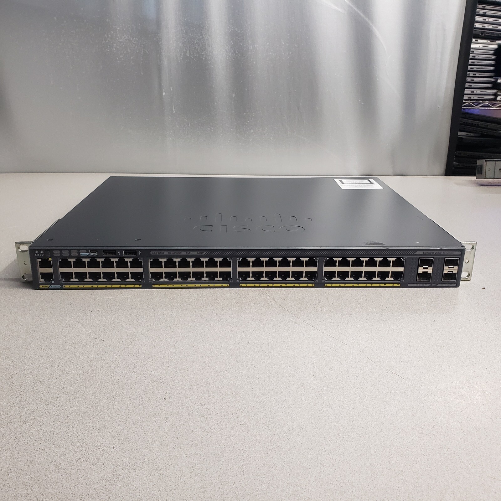 Cisco Catalyst 2960-X WS-C2960X-48FPS-L PoE | Grelly USA