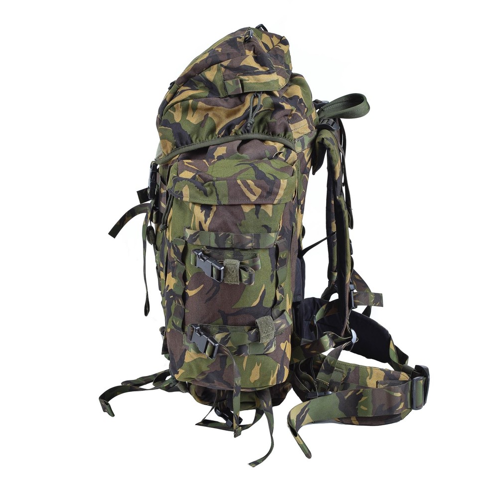 Genuine Dutch Military backpack DPM pattern rucksack combat 60L ...