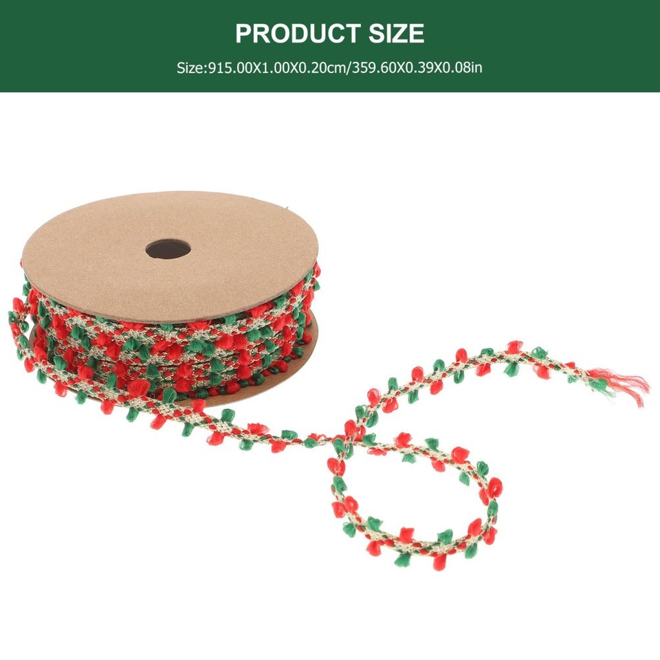 Ribbon for Tree Decoration Wreath Making Supplies Holiday Party Ribbons ...