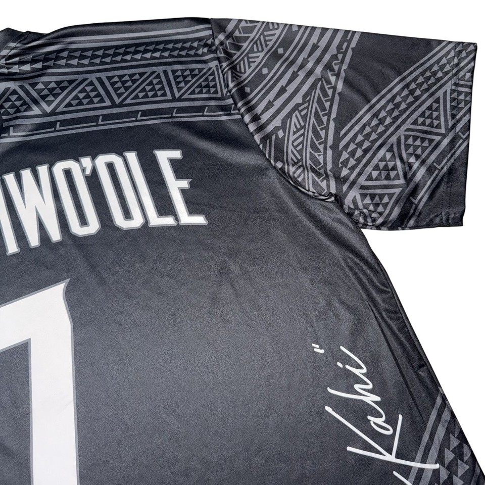 Saint Louis Crusaders Shirt Mens 4XL Black Red Football Polynesian Kahi ...