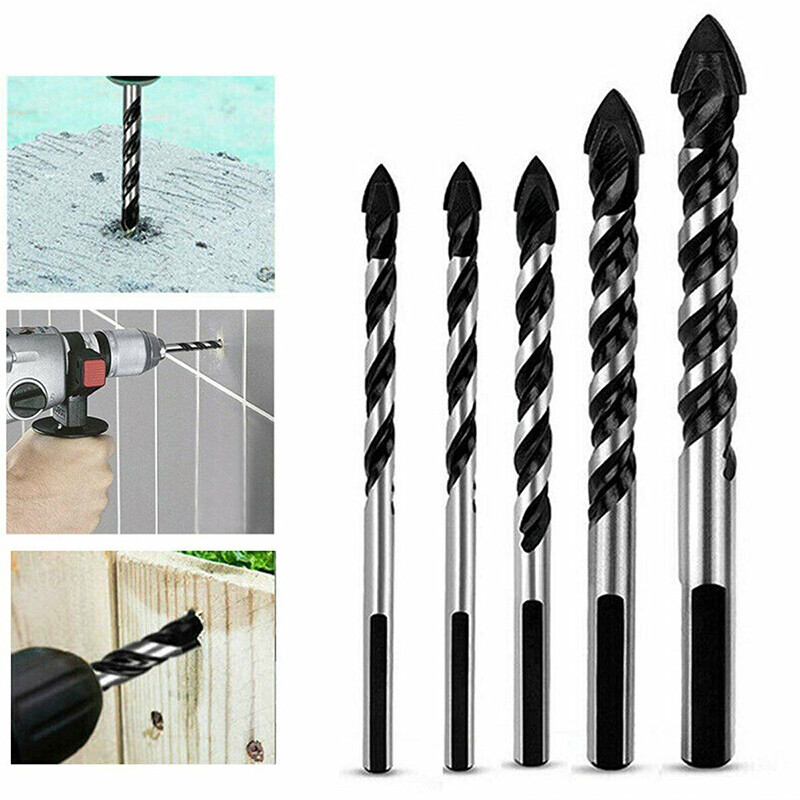 Masonry Drill Bit Extra Tough Carbide Drill Bits for Stone Concrete ...