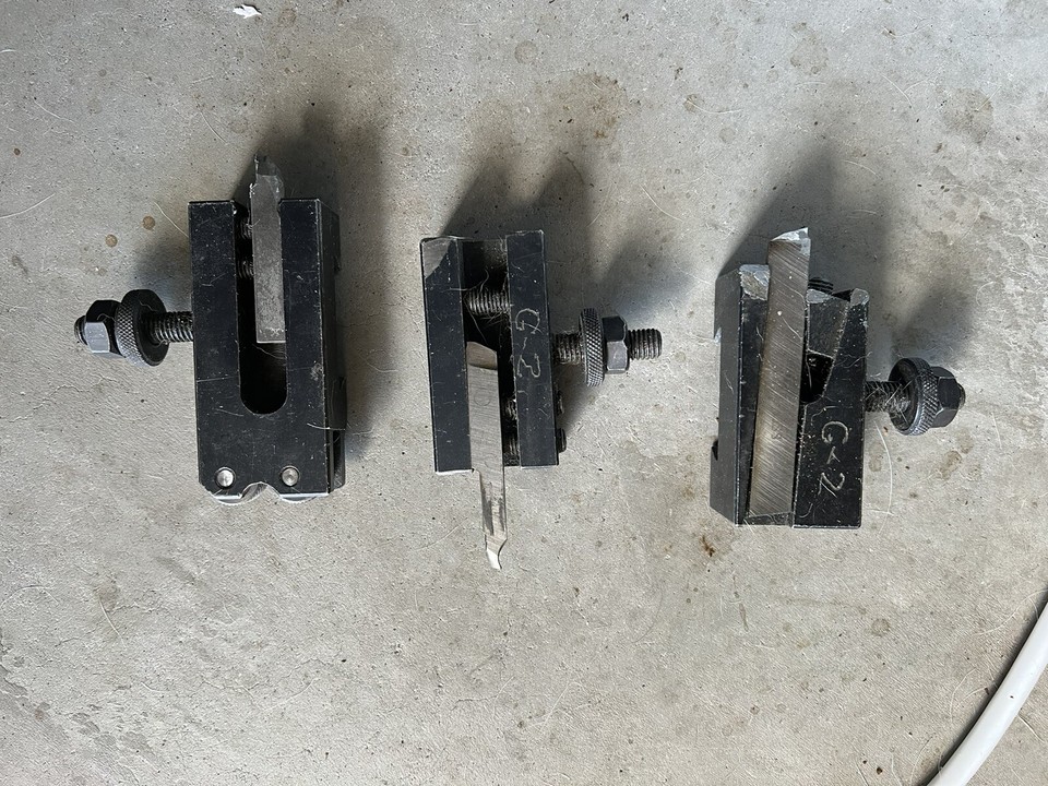 MACHINIST TOOLS LATHE MILL 3 Quick Change Cutting Tool Holders You Get ...