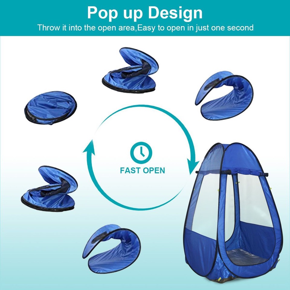 Weather Tent Pop-Up Pod Portable Tent Rainproof Windproof Sports ...