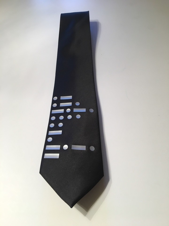 ‘Architect’ In Morse Code Necktie,New, or any other text you wish in Morse Code | eBay