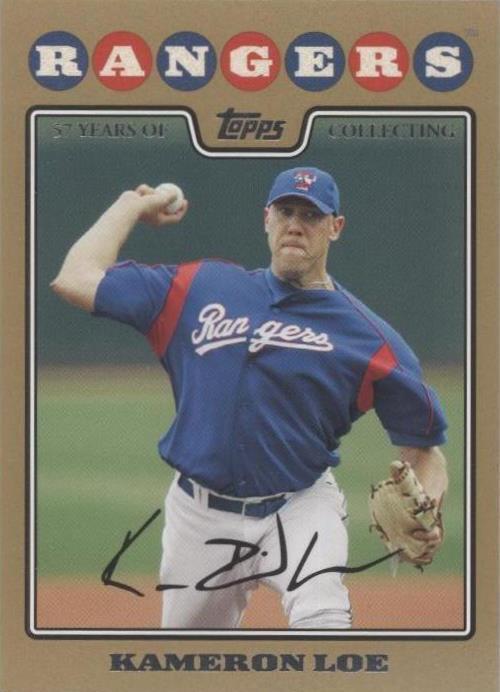 2008 Topps - Kameron Loe #313 Gold Border /2008 for sale online | eBay