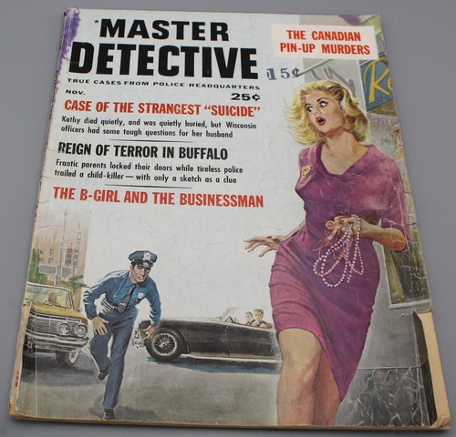 Vintage MASTER DETECTIVE November 1961 "Reign of Terror Buffalo" True ...
