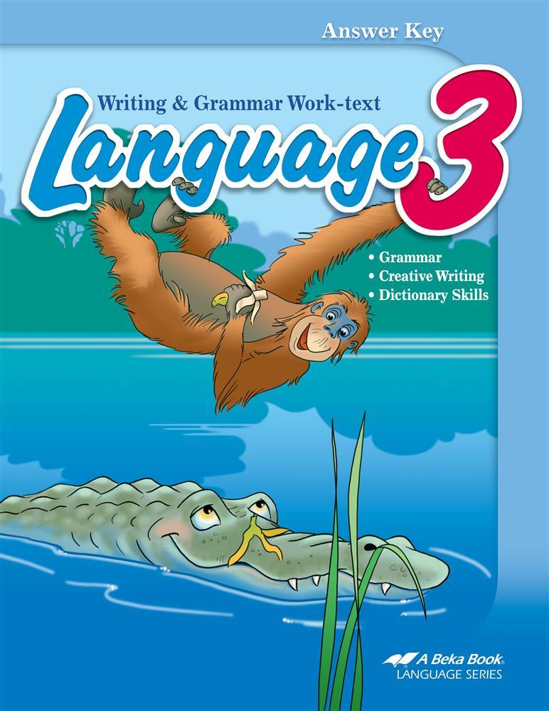 A Beka Language 3 Answer Key First Edition - 3rd Grade | eBay
