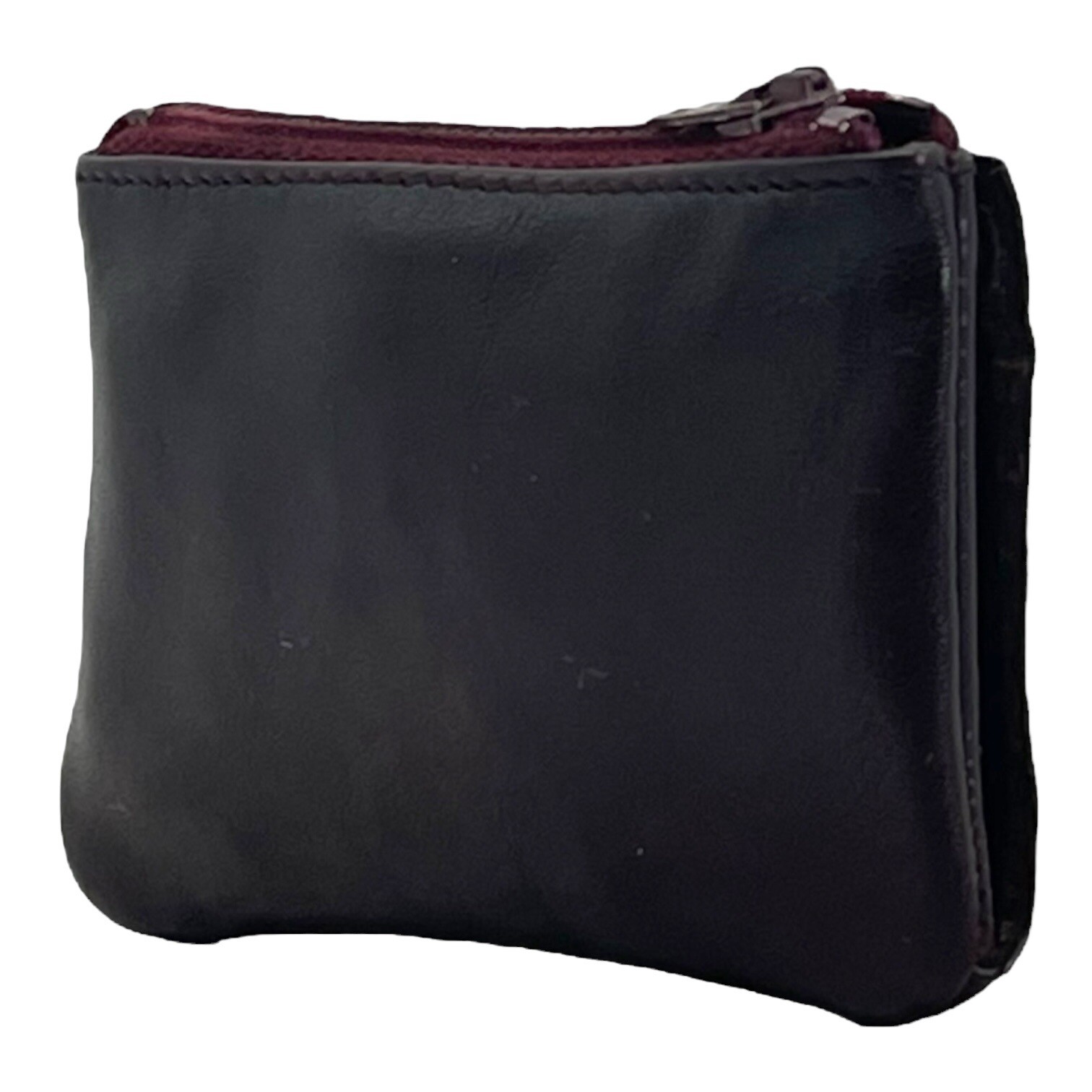 Vintage 70s ETIENNE AIGNER Small Leather Key Wallet Trainer Card Coin ...