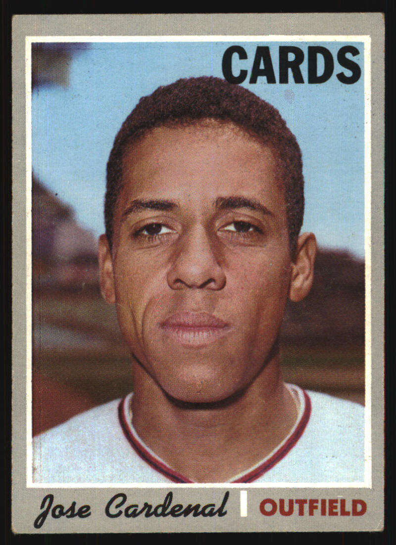 1970 Topps #675 Jose Cardenal EX/EX+ Cardinals 569660 | eBay