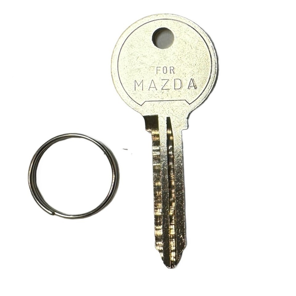2x New Uncut Replacement Keys For Mazda Vehicles MZ16 / X178 - Free ...