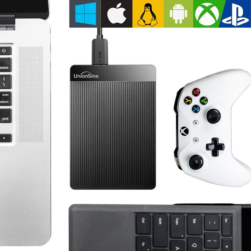 1TB 2TB Portable External USB 3.0 Hard Drive Storage HDD For Xbox One ...