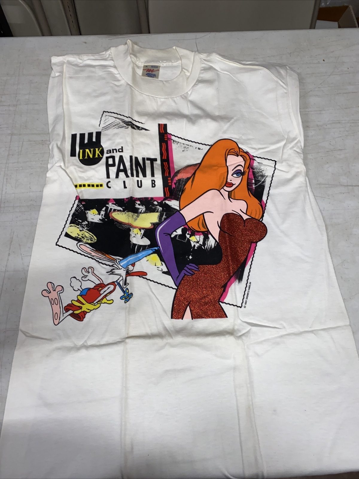 RARE! Vintage 80’s Disney Sexy Jessica Rabbit Ink Pai… - Gem