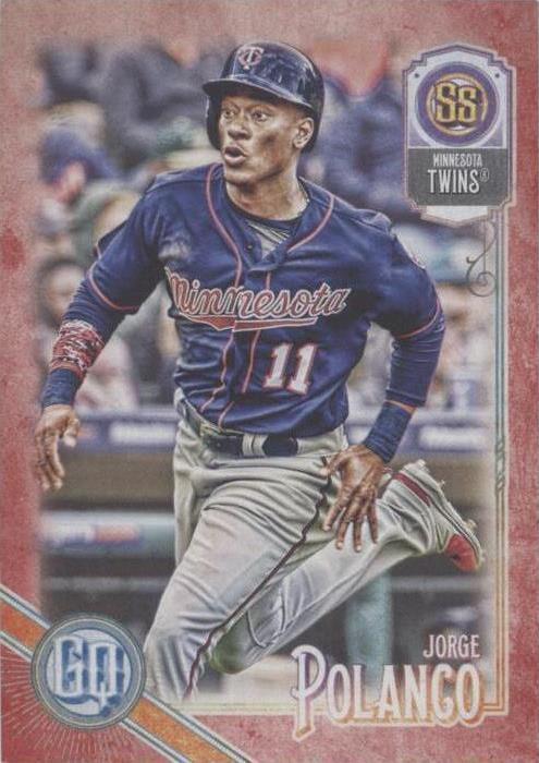 2018 Topps Gypsy Queen - Jorge Polanco #168 Red /10 for sale online | eBay