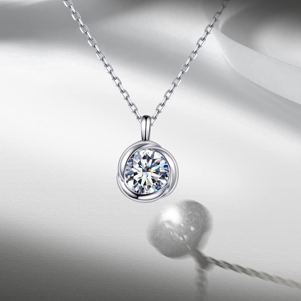 [Free bird] Necklace Rady Earrings Set "Rose Kiss" Highest Grade Zi ...