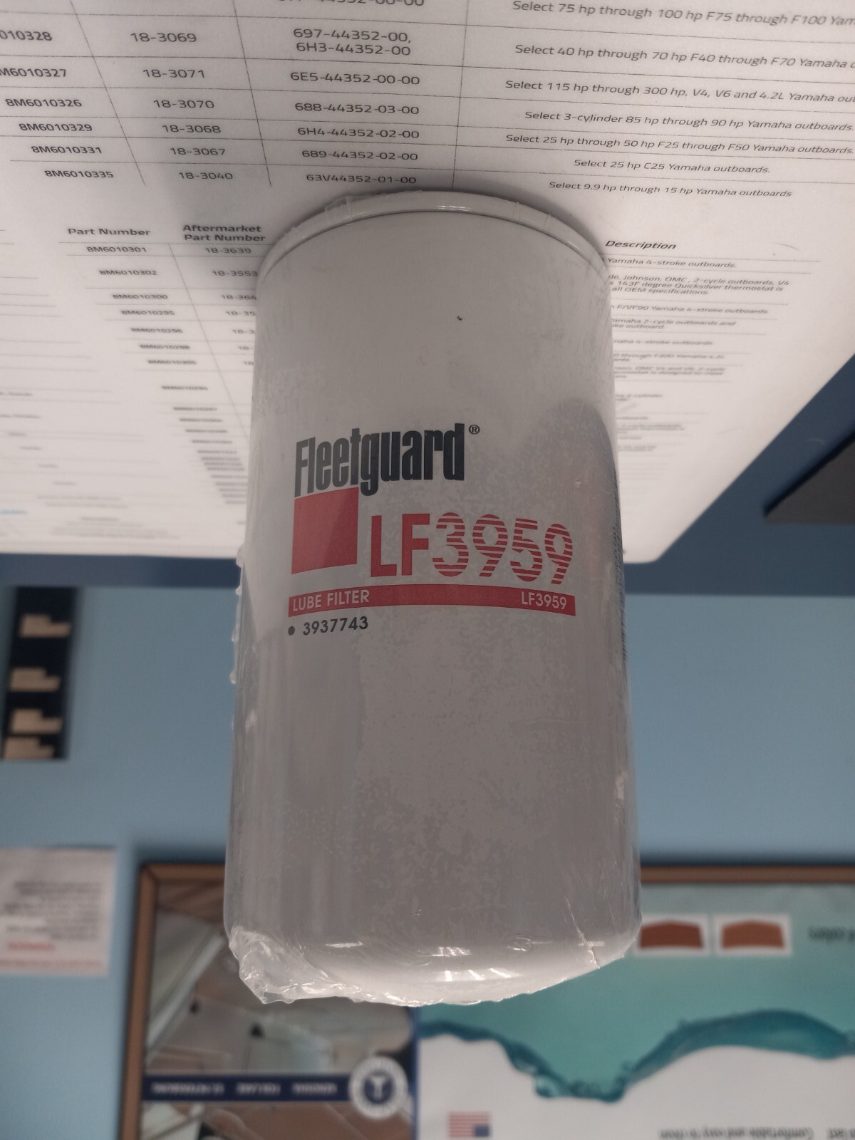 FLEETGUARD LF3959 - cross reference oil filters | oilfilter ...