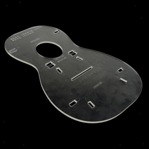 23 Inch Clear Ukulele Body Template for Luthier Tool | eBay