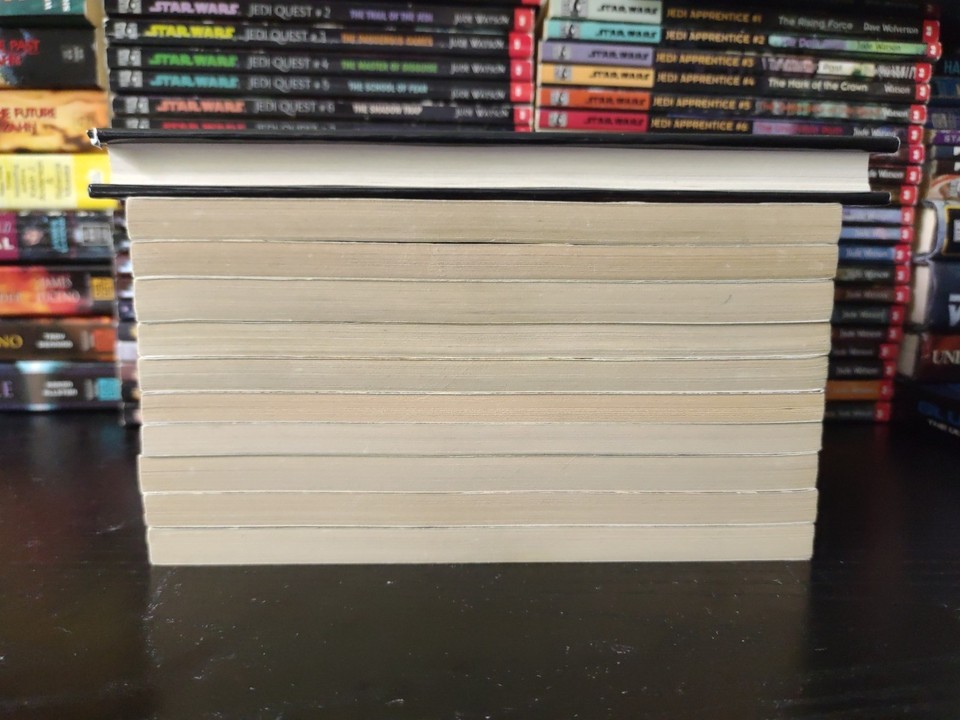 Star Wars Jedi Quest Lot Of 11 Books COMPLETE Set 1-10 + Prequel Book ...