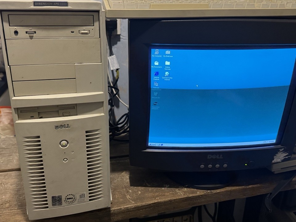 Dell Dimension XPS D333 - Retro Beige Box - Windows 98 - Nice Condition ...