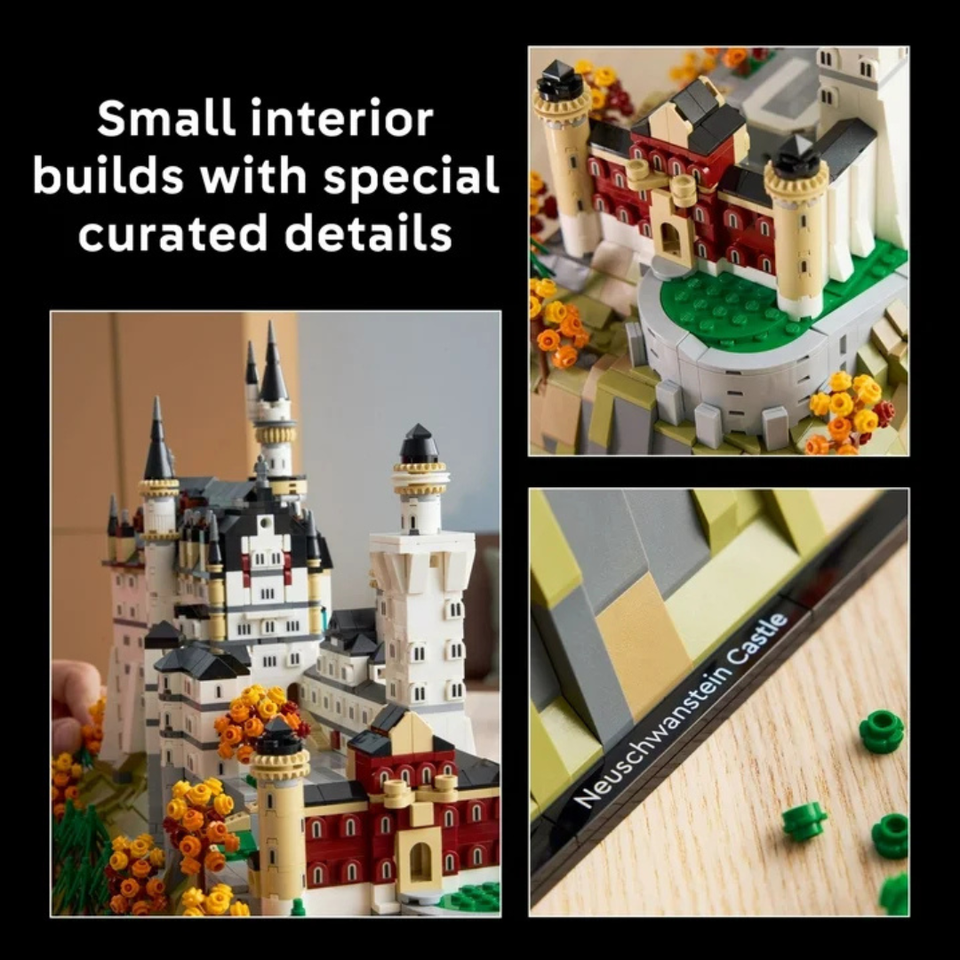 LEGO Architecture Neuschwanstein Castle 3D Puzzle - Collectible ...