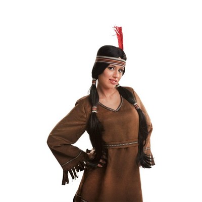 Native American Indian Deluxe Woman's Wig Halloween Costume Accessory ...