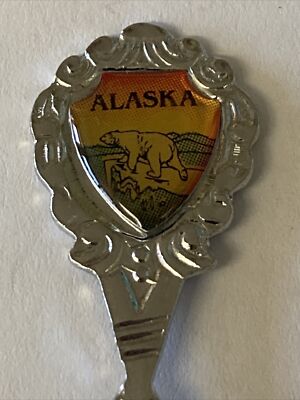 Alaska Vintage Souvenir Spoon Collectible | eBay