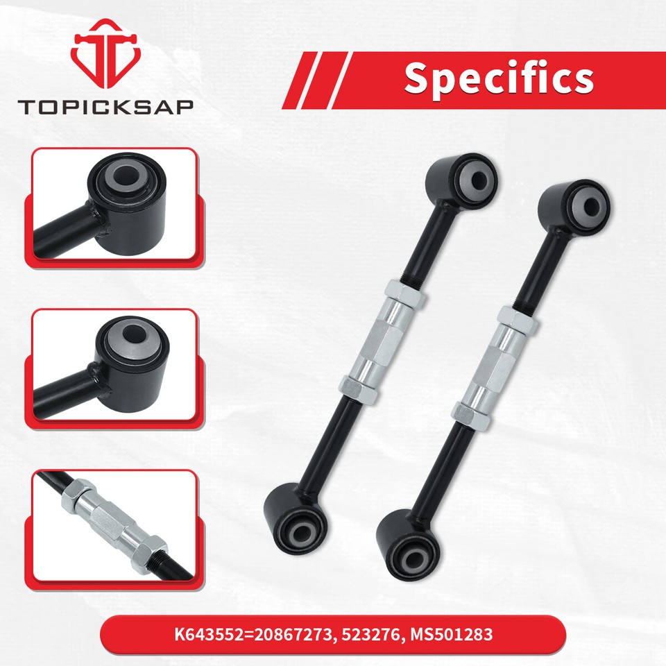 Adjustable Rear Toe Link Bar For 2010-2015 Cadillac Srx OE-20867273 | eBay