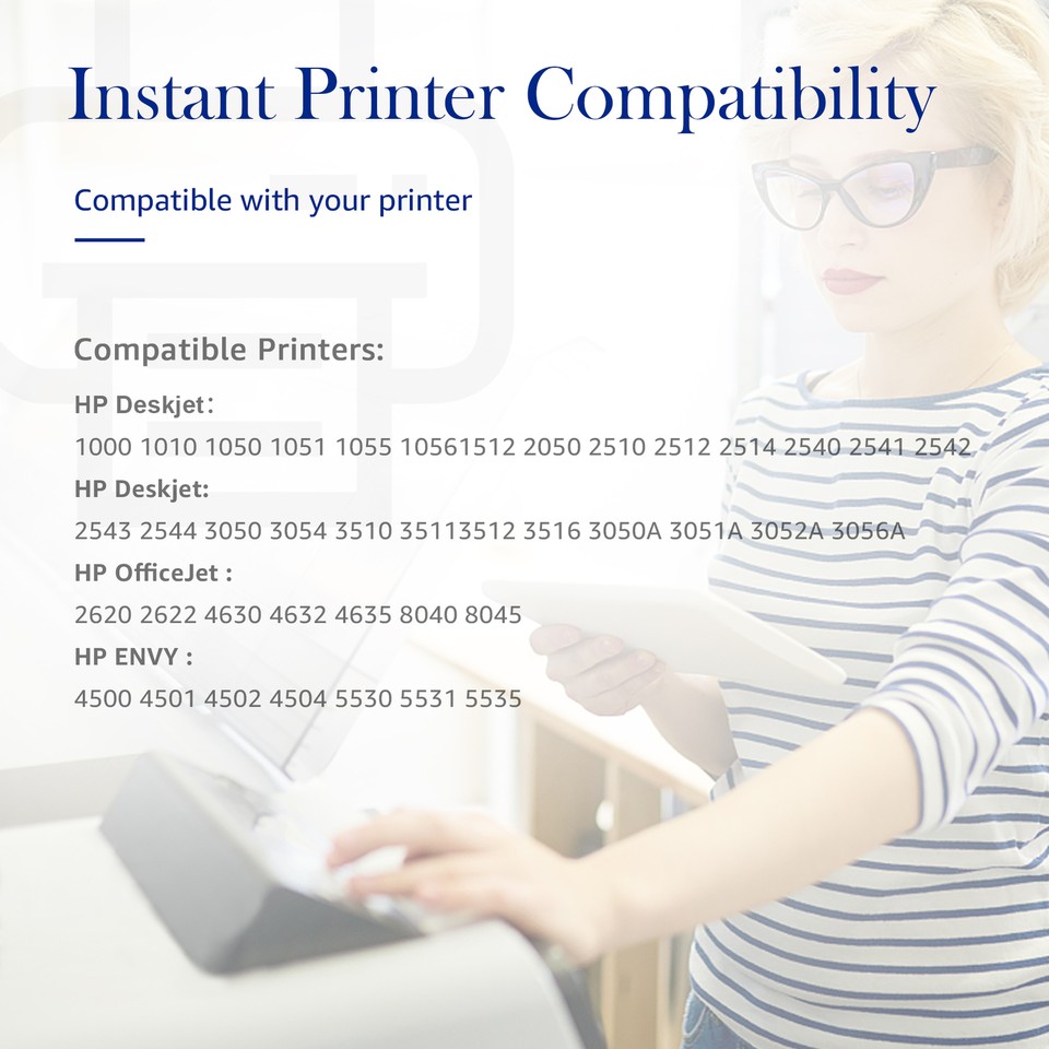 61XL For HP 61 XL Ink Cartridges For HP ENVY 4500 4501 4502 4504 5530 ...