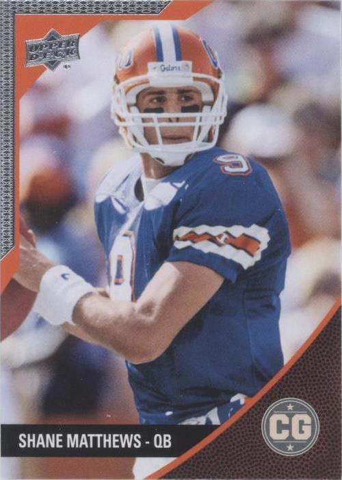 2014 Upper Deck Conference Greats - Shane Matthews #15 for sale online ...