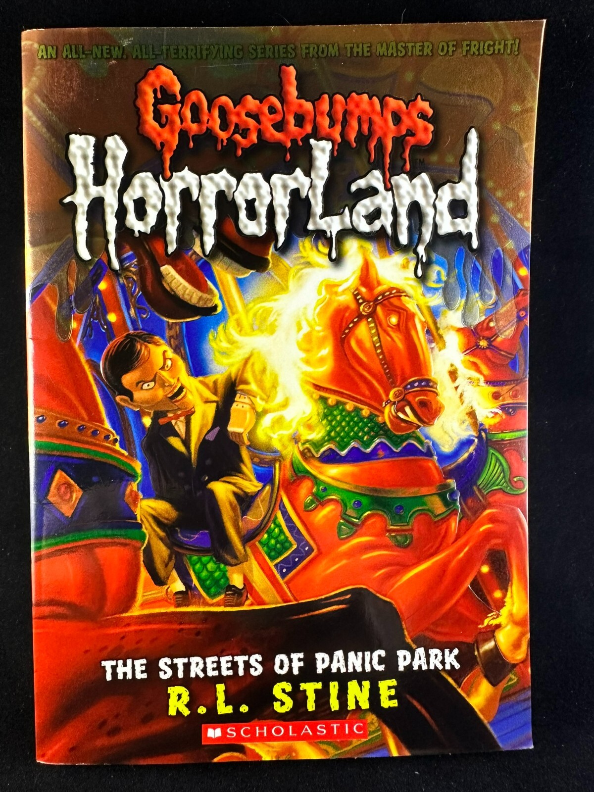 Goosebumps HorrorLand The Streets of Panic Park R.L. Stine 1st Printing ...
