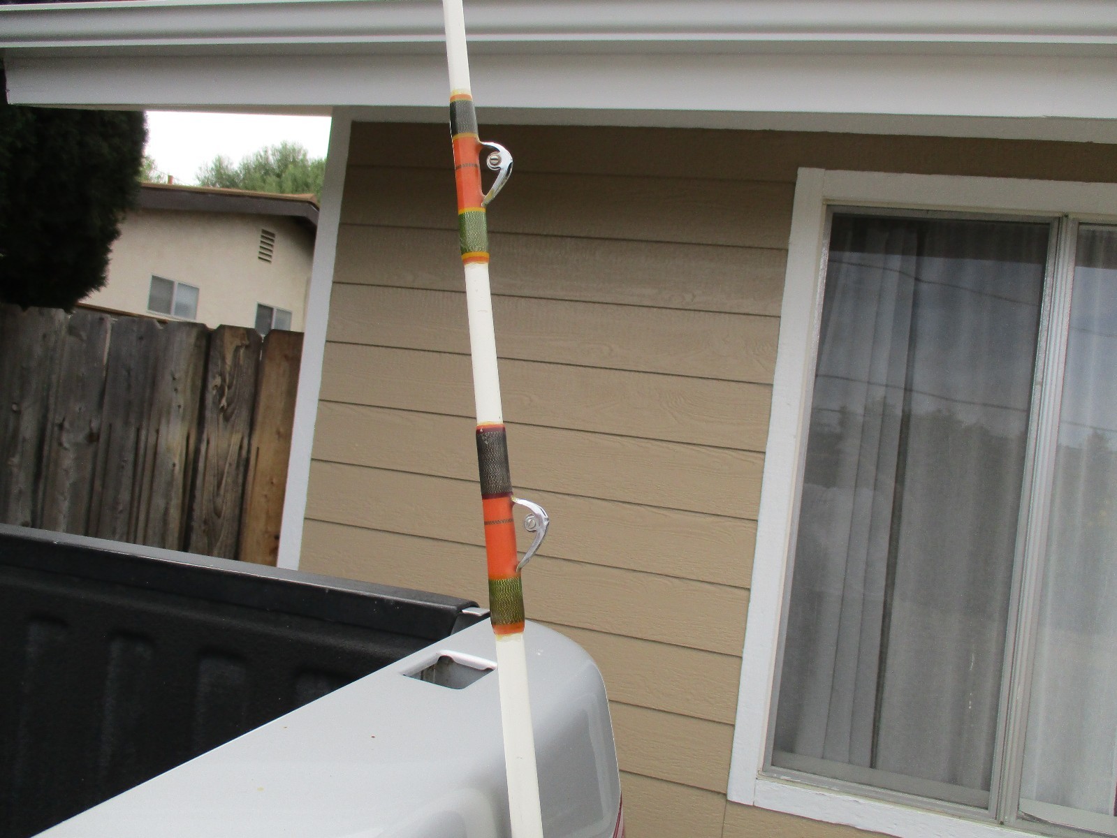 VINTAGE FENWICK ROD FENGLASS RT-6680 FISHING ROD ** *** WHITE **** | eBay