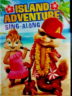 Alvin & the Chipmunks: Island Sing-along - DVD & Artwork Only–Case ...