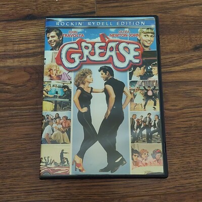 Grease (DVD, 2006) Rockin' Rydell Edition John Travolta Olivia Newton ...