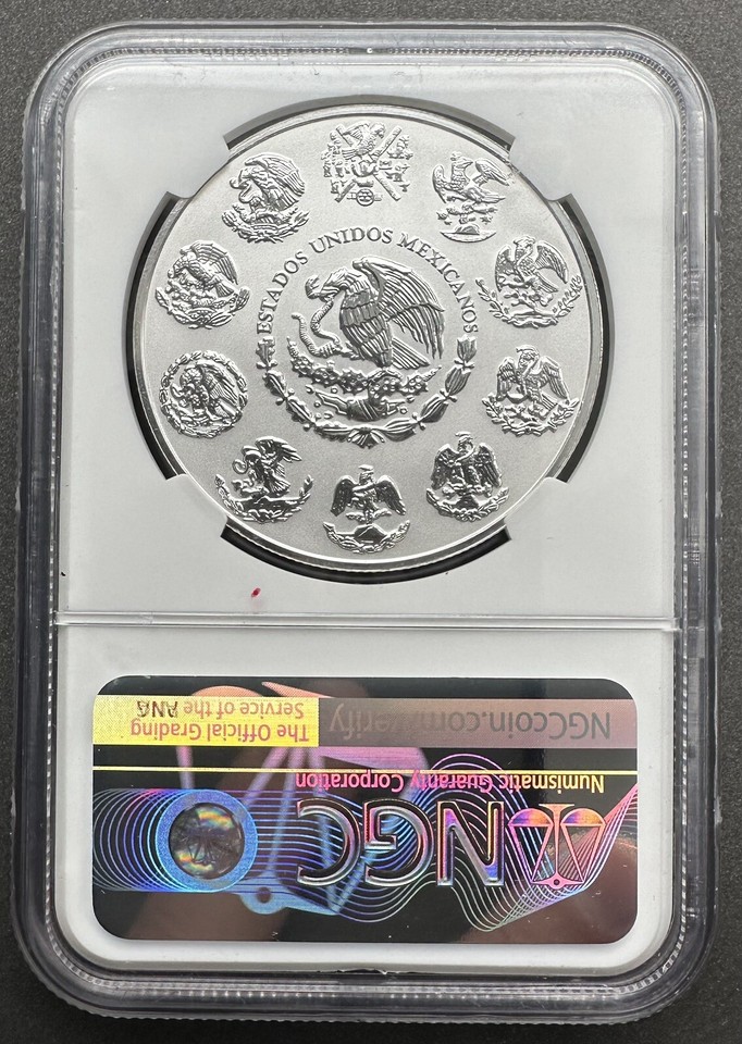 2020 Mo Mexico Onza 1 Oz Silver NGC Reverse Pf70 Early Release | eBay