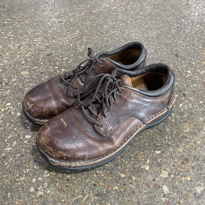 Red Wing Shoes Style 6704 Oxford Leather Work Shoes Mens Size 9 EE ...