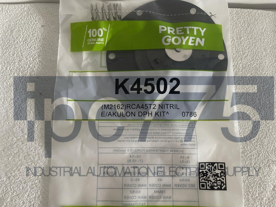 1PCS NEW GOYEN K4502 M2162 pulse valve diaphragm repair kit | eBay