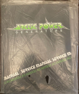 ARCTIC POWER GENERATOR SERVICE MANUAL 1997 AC4000G2 NEW | eBay