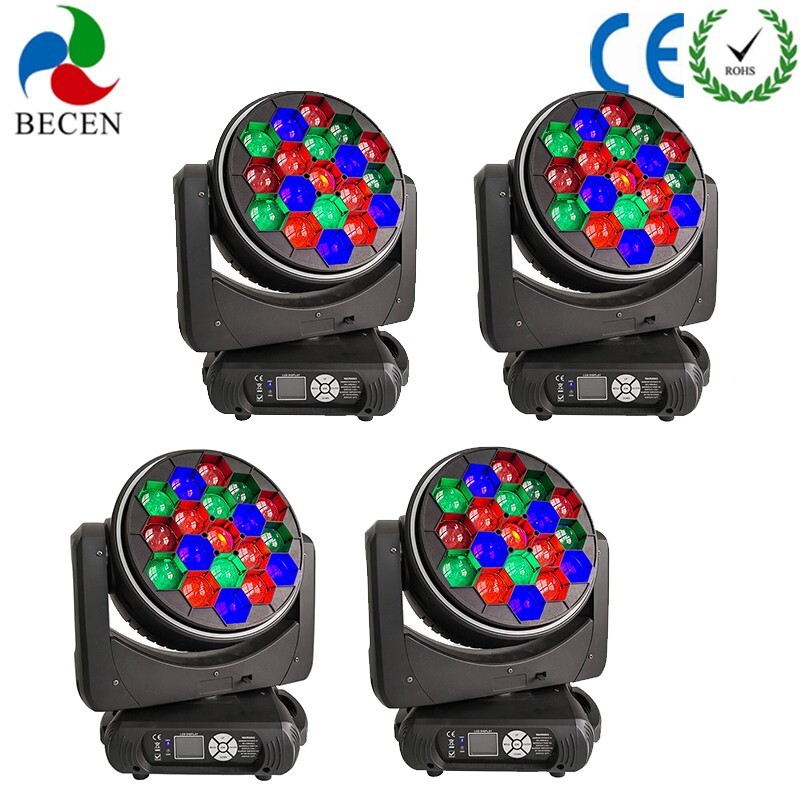 Led Wash Zoom 19x40W RGBW 4in1 Bee Eye Led Beam Moving Head Light DJ ...