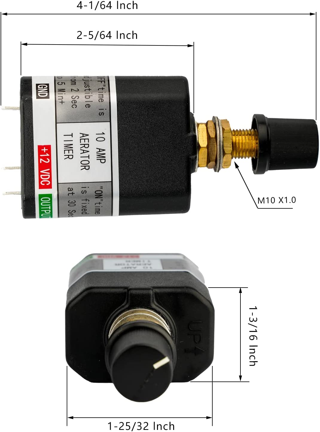 Livewell Timer Switch for Boat Aerator Timer Adjustable 12 Volt 10 A | eBay