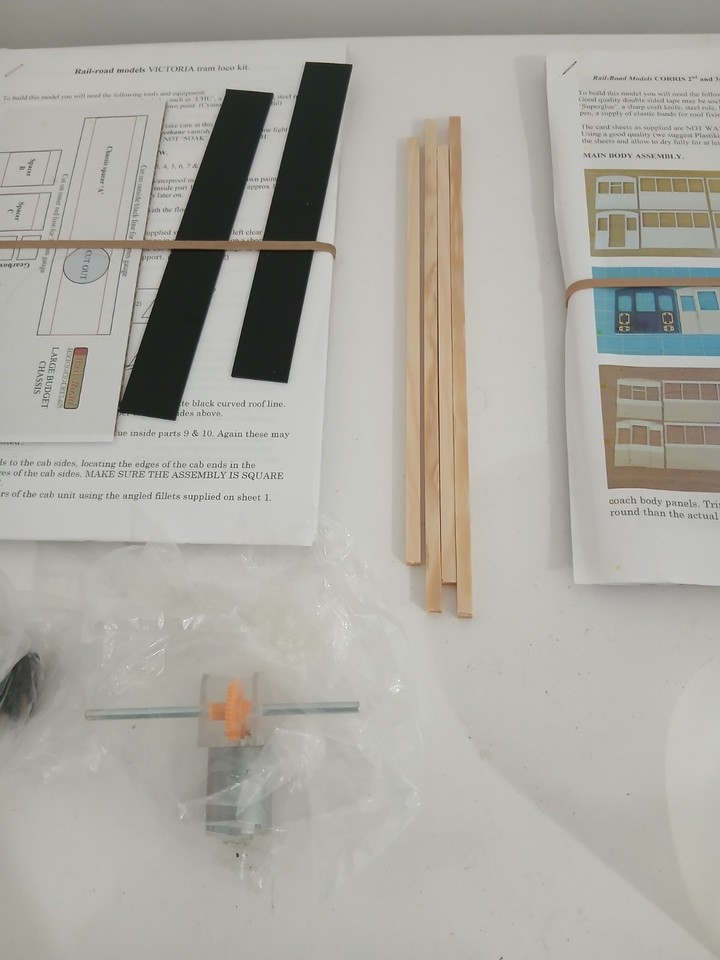 Rail Road G Scale 16mm Corris Railway Coach Kit and tram kit | eBay UK