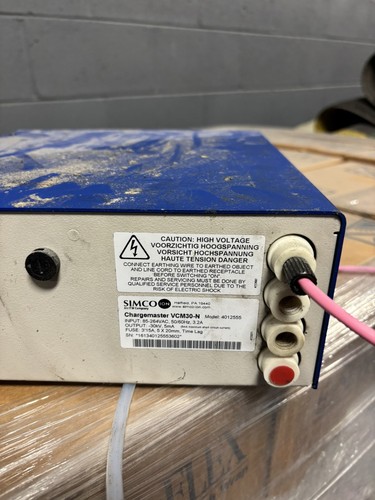Simco-Ion VCM30-N Chargemaster VCM Electrostatic Generating Power ...